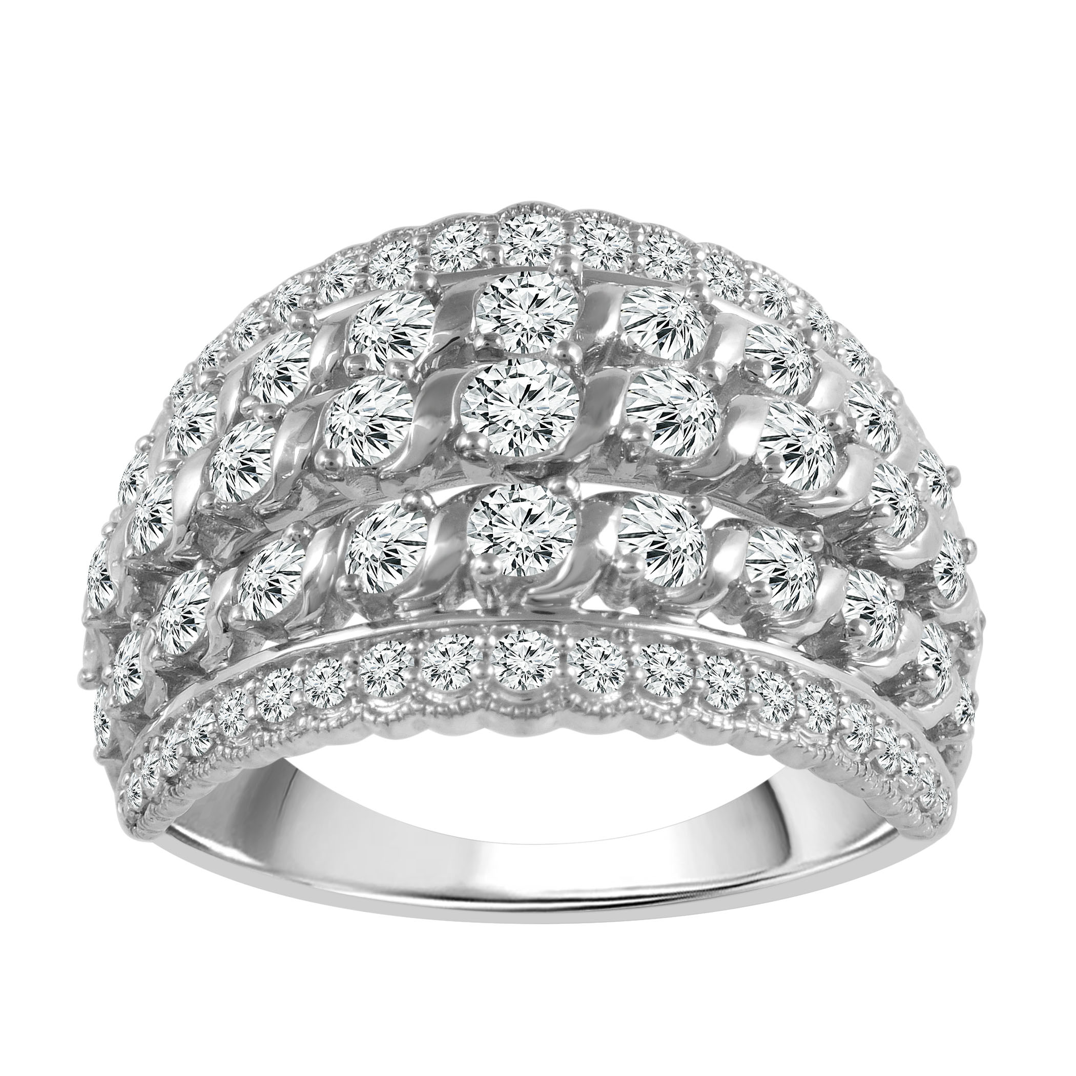 10KW 1/5 CTW RD RING ONLY - Unclaimed Diamonds